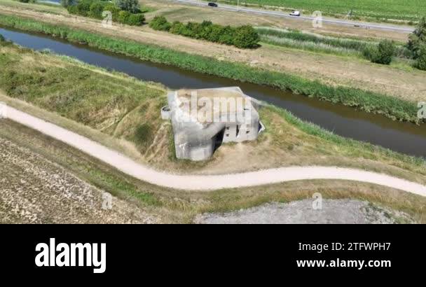 World war 2 WW2 bunker fortification military defense structure that ...