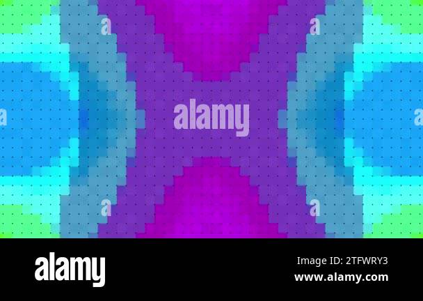 Visual futuristic distortions, psychedelic glitches, abstract ...