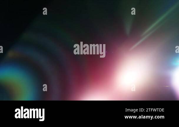 Optical lens flare effect, 4K resolution, Very high quality and ...