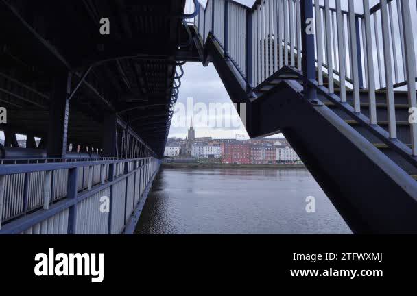 Derry Londonderry City, Northern Ireland. The famous double decker ...