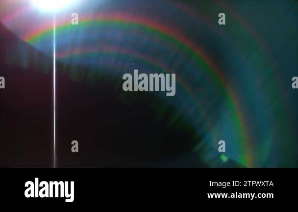 Optical lens flare effect, 4K resolution, Very high quality and ...