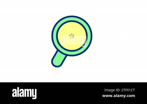 Animated trends RGB color icon. Find hot topics. Popular ideas ...