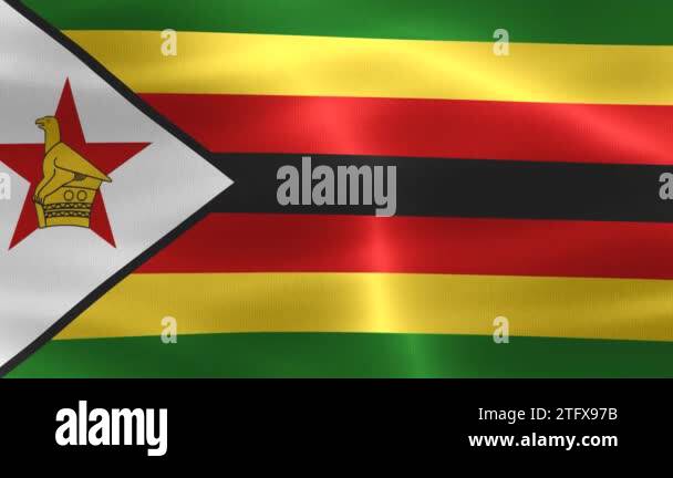 Zimbabwe flag illustration Stock Videos & Footage - HD and 4K Video ...