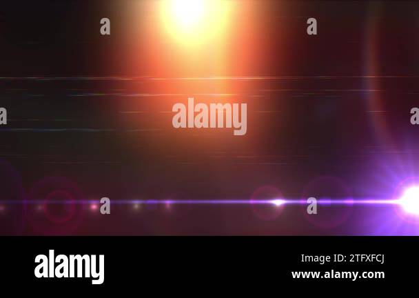 Optical lens flare effect, 4K resolution, Very high quality and ...