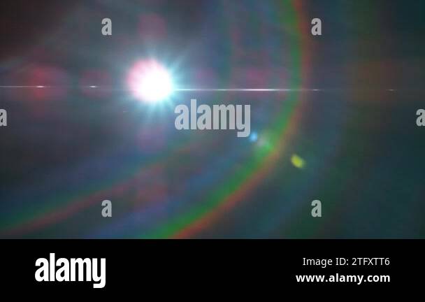 Optical lens flare effect, 4K resolution, Very high quality and ...
