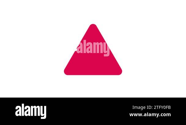 Red warning icon Stock Videos & Footage - HD and 4K Video Clips - Alamy