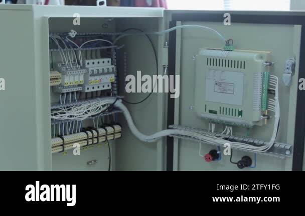 Breakers circuit electric switchboard Stock Videos & Footage - HD and ...
