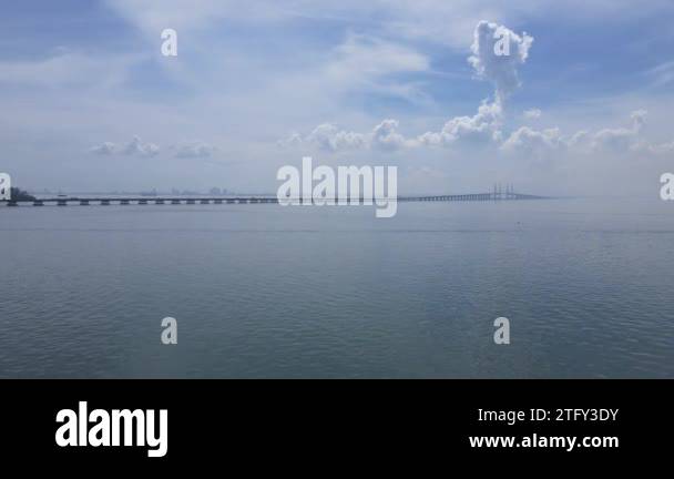 Georgetown, Penang Malaysia - May 18, 2022: The Majestic Penang Bridge ...