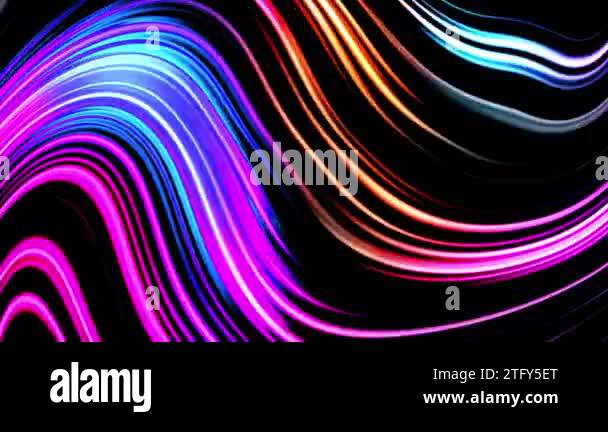 dynamic animated wallpaper in holographic colour, 4K abstract ...