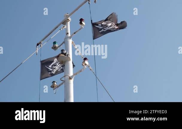 Pirate ship flag waving Stock Videos & Footage - HD and 4K Video Clips ...