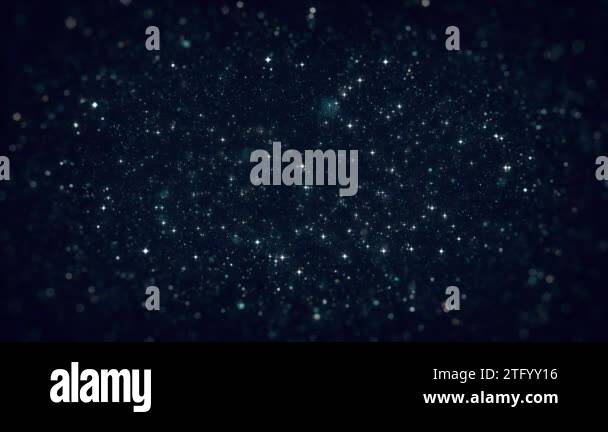 Sparkling Light Particles Floating Background/ 4k animation of an ...