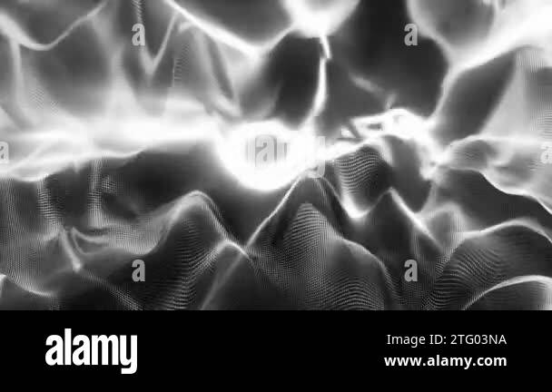 Neurons and Synapses Firing in an Artificial Intelligence. Deep Learning, Neural Network Concept ...