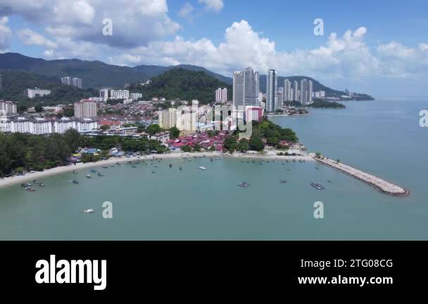 Georgetown, Penang Malaysia - May 20, 2022: The Straits Quay, Landmark ...