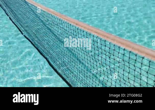 Water surface texture, Slow motion clean swimming pool ripples and wave ...