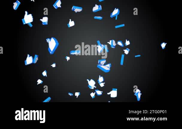 Thumbs up Sign Good, Like, Correct Sign animated icon on Green screen ...