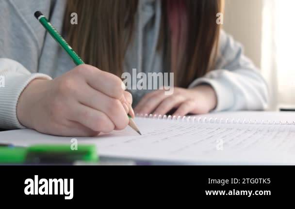 Writing with pencil Stock Videos & Footage - HD and 4K Video Clips - Alamy