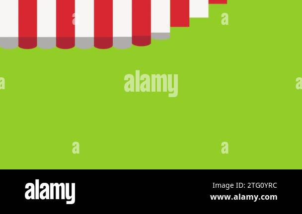 Awning canopy for shops, cafes and street restaurants. Awning canopy on ...