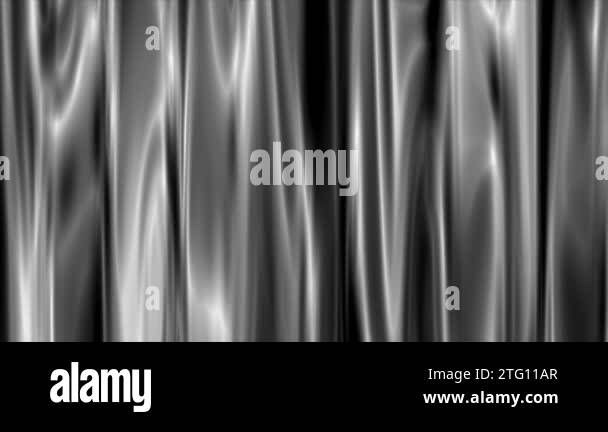 Liquid Metal Looped Abstract Digital Animation with Displaced Noise ...
