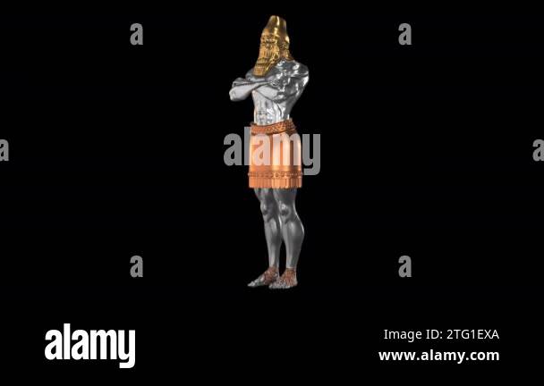 4K King Nebuchadnezzar's Dream Statue Daniel Presentation 3D ...