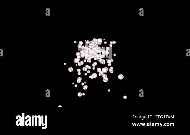 3d Animation of Spinning Ball Rotating in Slow Motion on Green Screen ...