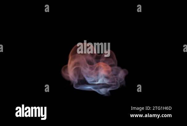 3d render of smoke or steam for food or hot surface effect for video ...