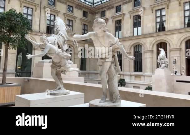 Marble sculptures of the louvre Stock Videos & Footage - HD and 4K ...