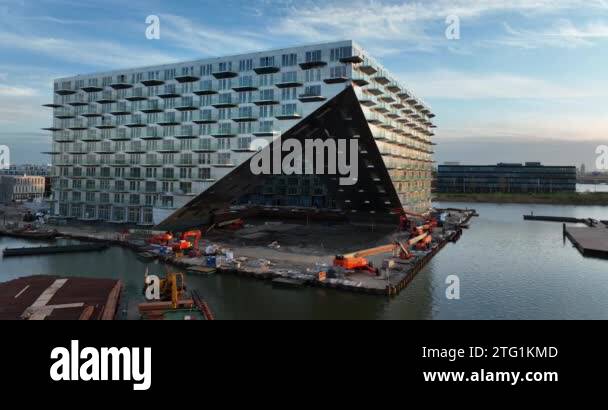 Amsterdam, 21th of april 2022, The Netherlands. Construction site of ...