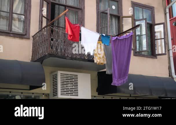 Clothesline city Stock Videos & Footage - HD and 4K Video Clips - Alamy