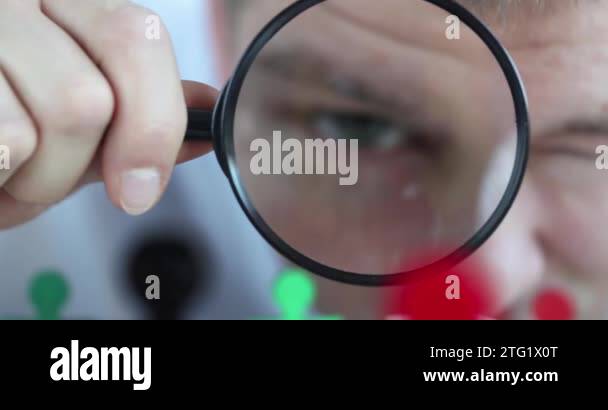 Magnifying glass looks human Stock Videos & Footage - HD and 4K Video ...