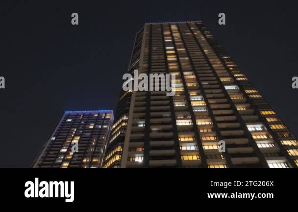 Night view high rise buildings Stock Videos & Footage - HD and 4K Video ...