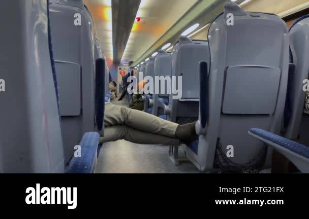 Man sleeping train seat Stock Videos & Footage - HD and 4K Video Clips ...