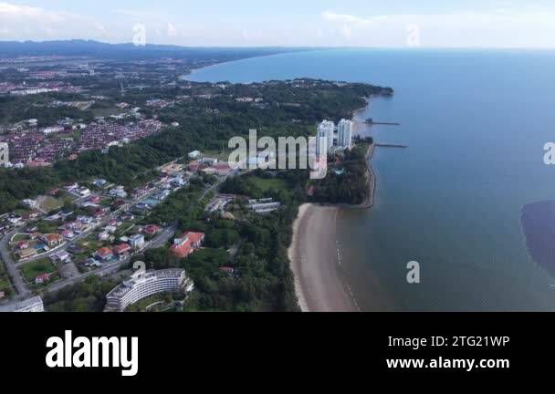 The Landmark and Tourist Attraction areas of the of Miri City, with its ...