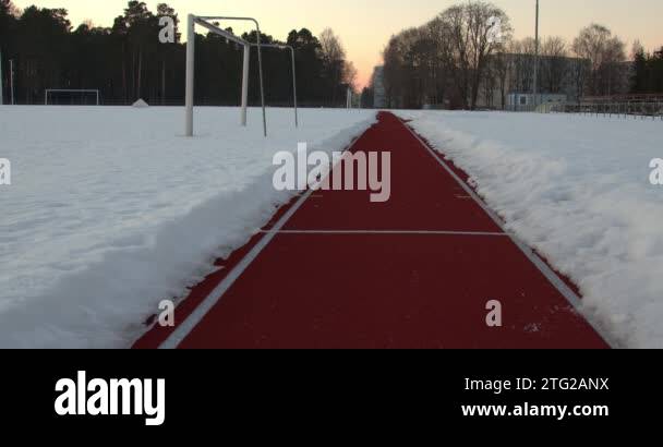 Red outdoor track racetrack pattern Stock Videos & Footage - HD and 4K ...