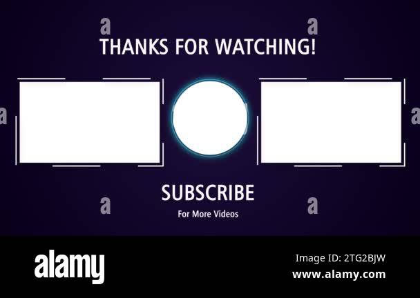 Youtube end screen design Stock Videos & Footage - HD and 4K Video ...