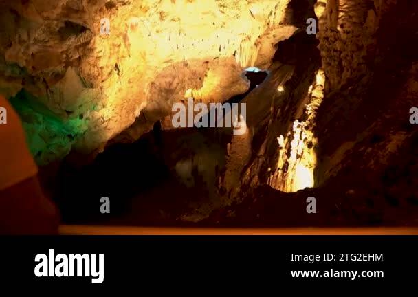 Vrelo cave in North Macedonia. System of two caves near Skopje. The ...