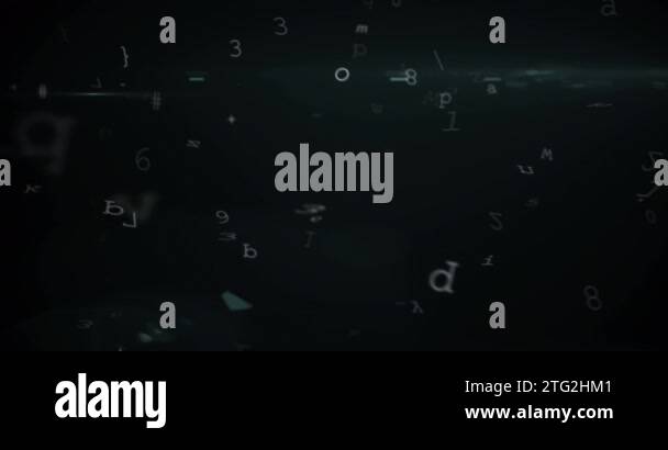 Vector alphabet letters numbers Stock Videos & Footage - HD and 4K ...