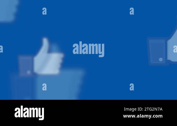 Concept depicting a social media post gaining popularity and going ...