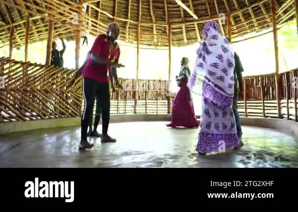 Zanzibar, Tanzania - november 07, 2019 : Traditional African dances ...