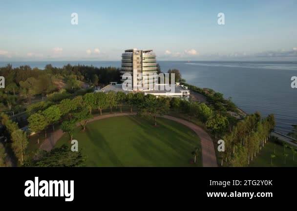 The Landmark and Tourist Attraction areas of the of Miri City, with its ...