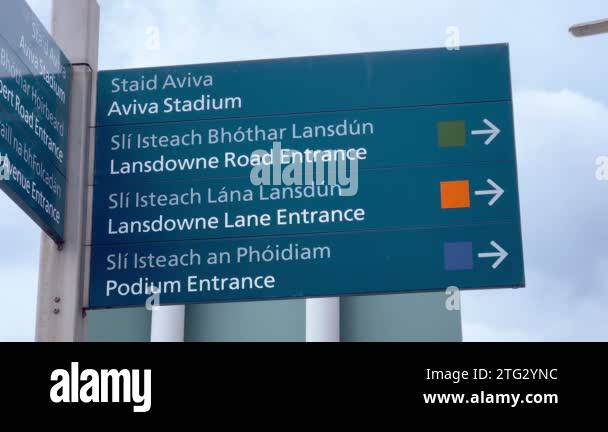 Eire signs Stock Videos & Footage - HD and 4K Video Clips - Alamy