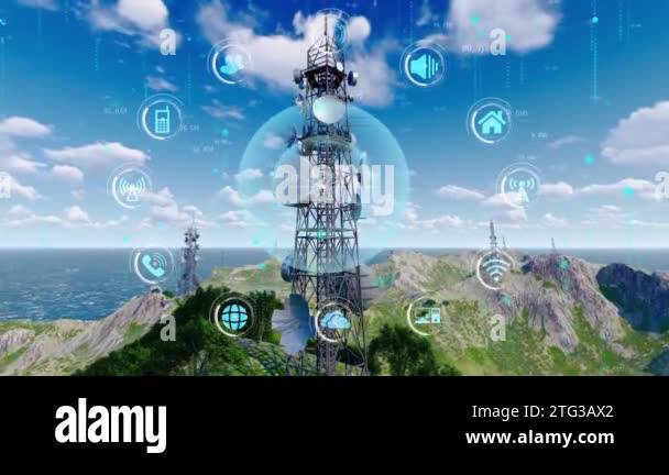 Mobile signal transmission Stock Videos & Footage - HD and 4K Video ...