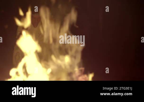 OCTOBER, 2018 : A native man with traditional clothing sitting in the ...