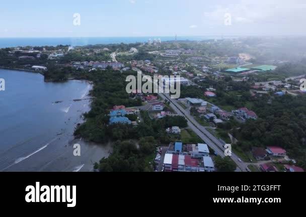 The Landmark and Tourist Attraction areas of the of Miri City, with its ...