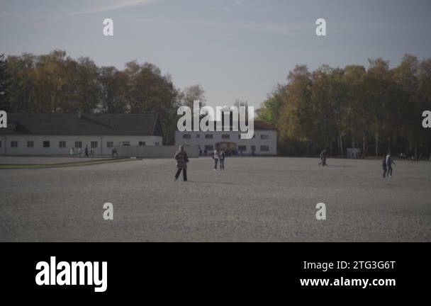 October 30, 2022. Germany. Dachau. Concentration camp memorial site ...