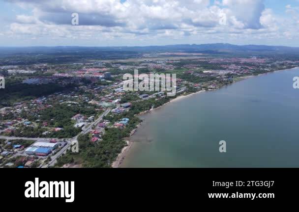 The Landmark and Tourist Attraction areas of the of Miri City, with its ...