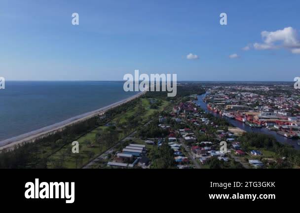 The Landmark and Tourist Attraction areas of the of Miri City, with its ...