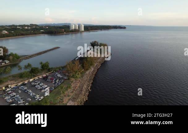 The Landmark and Tourist Attraction areas of the of Miri City, with its ...