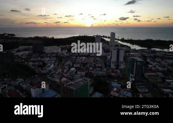 The Landmark and Tourist Attraction areas of the of Miri City, with its ...