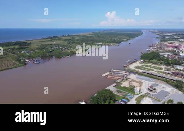 The Landmark and Tourist Attraction areas of the of Miri City, with its ...