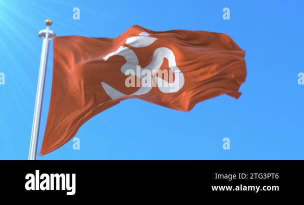 Hinduism flag Stock Videos & Footage - HD and 4K Video Clips - Alamy